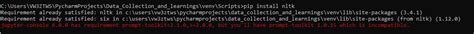 python lookuperror attempted to load tokenizers punkt english pickle