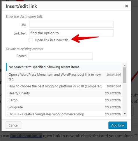 anchor tag open new tab with noframemerging to create a new anchor