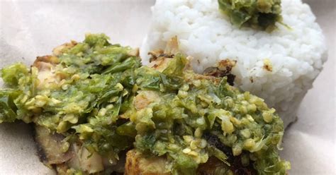 Resep Ayam Penyet Cabe Ijo Oleh Ulayya Cookpad