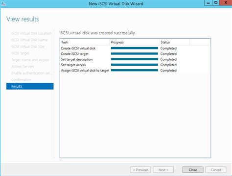 how to configure iscsi target server on windows server 2012 r2