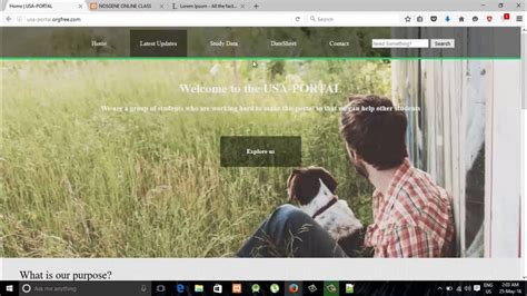 css horizontal navigation bar centered canvatemplete
