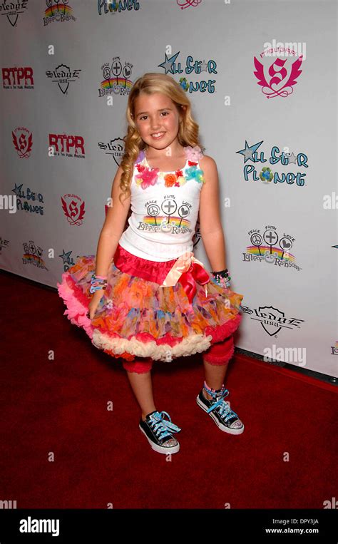 Emily Grace Reaves During The Celebrity Launch Of The Rainbow And