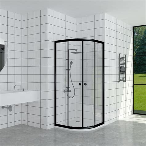 Snuofan Simple Double Sliding Doors Shower Enclosure China Simple