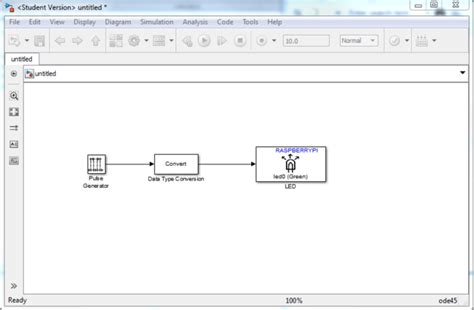 using simulink support package and raspberry pi set up and blink