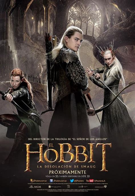 5 International Posters For The Hobbit The Desolation Of Smaug