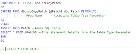 azure sql data factory copy activity with sink stored