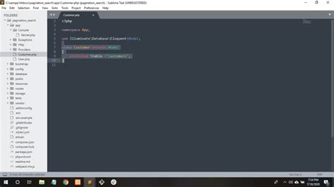 how to use search functionality in laravel