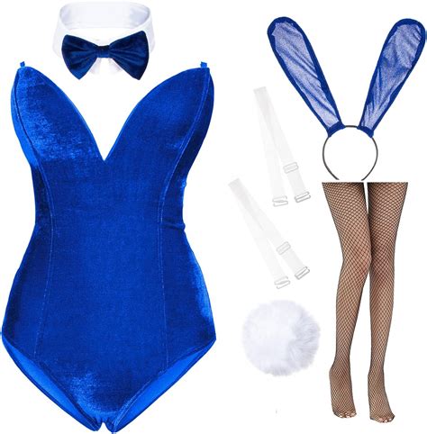 Aimina Anime Womens Bunny Costume Girl Suit One Piece