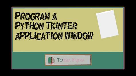program a python tkinter christmas card application step1 youtube