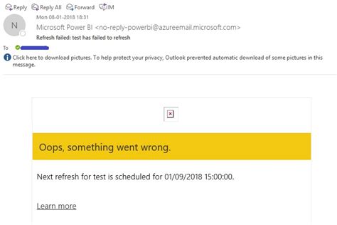 solved scheduled refresh does not work in power bi pro microsoft