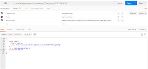 salesforce rest integration using postman tool