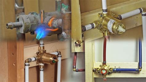 4 Types Of Shower Valve Assembly Installations Youtube