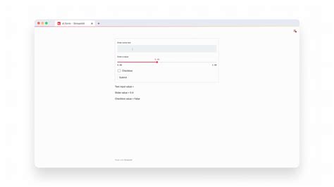 batch input widgets introducing submit button and forms