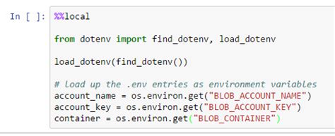 python pass local variables from dotenv run in jupyter