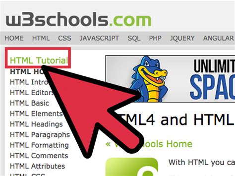 How To Learn Html With Example Html Code Wikihow