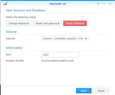 recorder doesn t support mariadb in docker error no