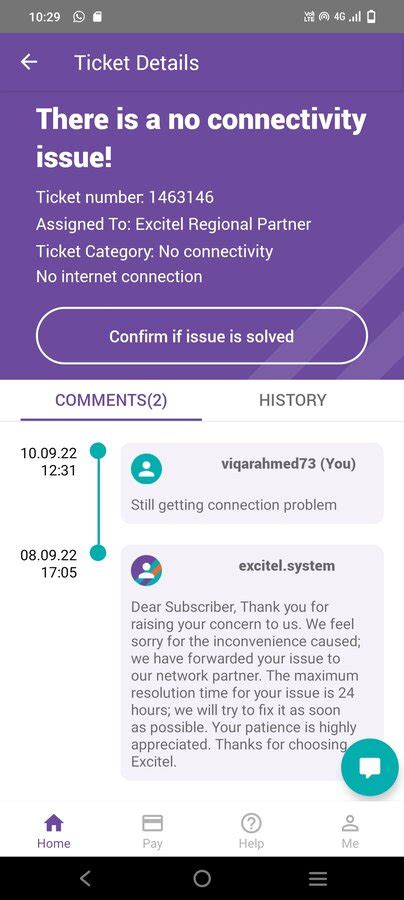 excitel — internet connection is not working