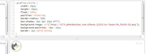 javascript multi profile css property value using html