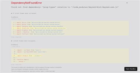 codesandboxer example forked codesandbox
