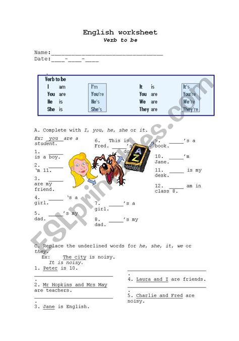 Fill In Gaps Verb To Be Esl Worksheet By Purplemiau Hot Sex Picture