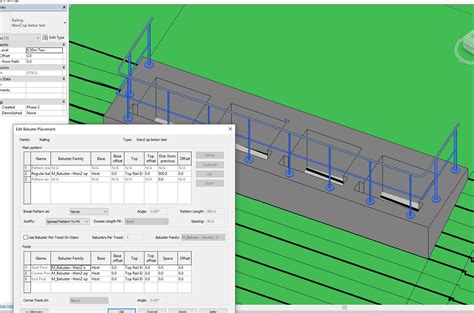 railing non continuous railing shorter than top rail autodesk community
