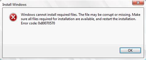 how to fix 0x80070570 error during windows 7 upgrade
