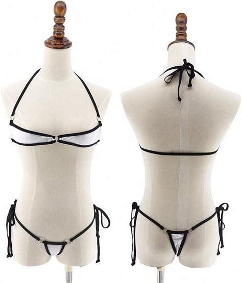 Womens Sexy Sunbath Micro String Bikini Womens Bikinis Set Beach Sex