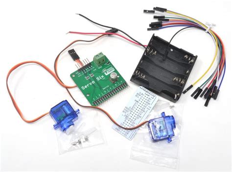 monkmakes servokit för raspberry pi och arduino