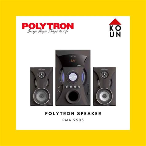 Jual Harga Promo Speaker Aktif Polytron Pma 9525 Pma9525 Speaker