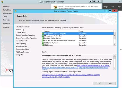 installing sap ha on sql part1 install sql server cluster step2 sap