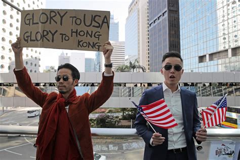China Sanctions Rights Ngos Over Congresss Pro Democracy Law China Us