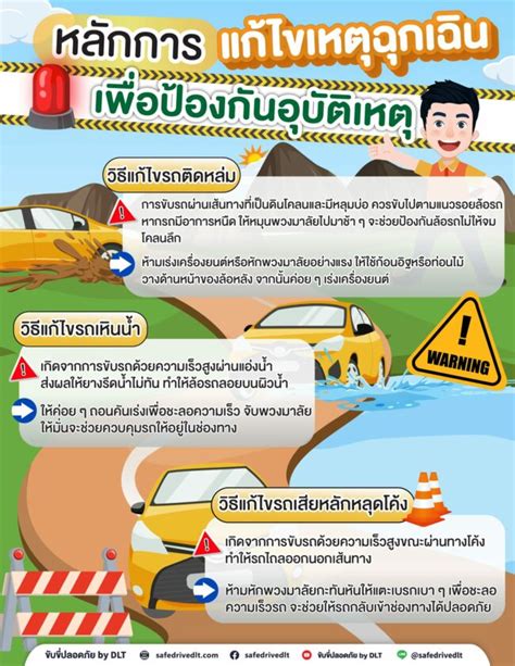 เทคนิคขับรถ ขับขี่ปลอดภัย