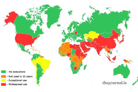 Capital Punishment Map World