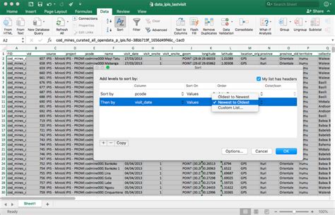 open data getting started using excel ipis