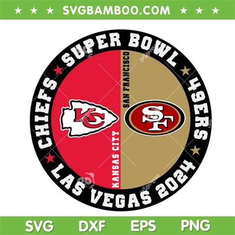 Super Bowl Las Vegas 2024 Svg Png