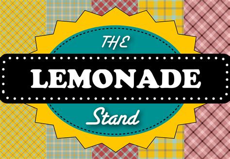 Diy Printable Lemonade Stand Banner And Menu