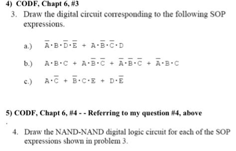 solved 4 code chapt 6 3 3 draw the digital circuit