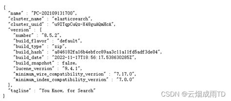 elasticsearch8系列【2】windows环境安装es8 云烟成雨td的博客 csdn博客