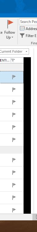 outlook 365 scroll down bar not visible black microsoft community