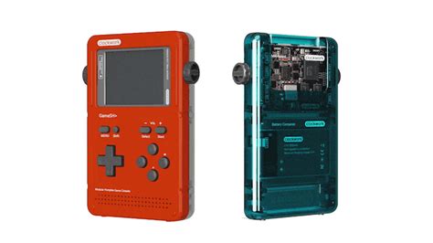 gameshell open source retro gaming and stem portable console by