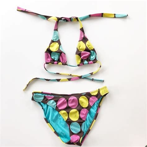Ondademar Polka Dot Bikinis For Women Mercari