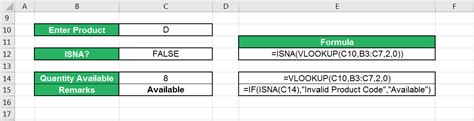 how to use the isna function in excel 3 examples