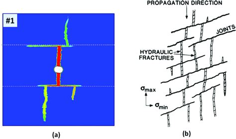 Fracture Network Obtained From Numerical Simulation A And