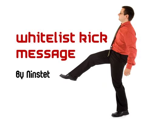 overview custom whitelist message bukkit plugins