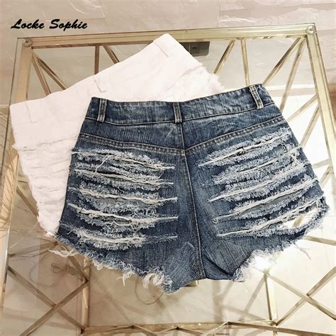 Fleepmart 1pcs High Waist Sexy Womens Jeans Denim Shorts 2019 Summer