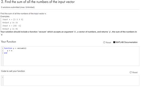 solved 2 find the sum of all the numbers of the input