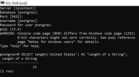 postgresql length of string