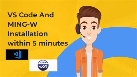install and configure vs code with mingw compiler c c tutorial youtube