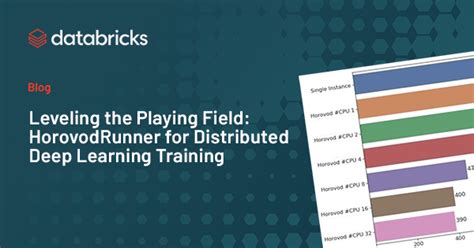 how horovodrunner simplifies distributed deep learning training the