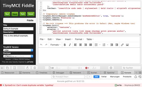 syntaxerror can t create duplicate variable typemap · issue 4081